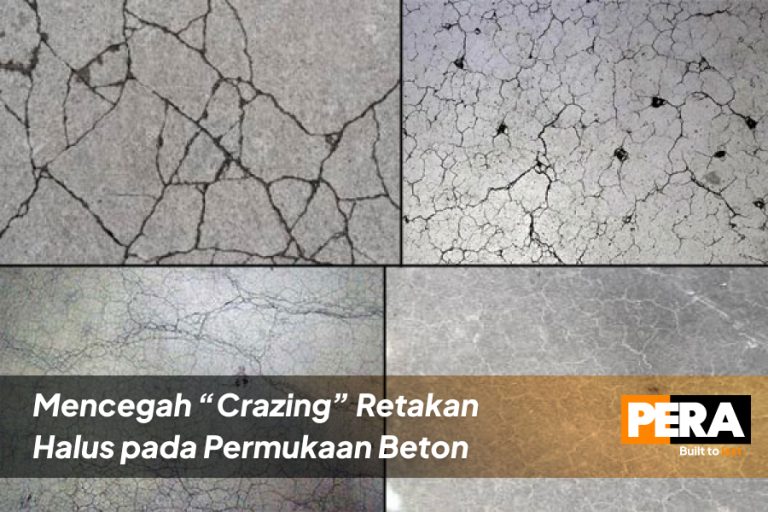Retak Crazing pada Permukaan Beton - PT. PERA ABADI SENTAUSA